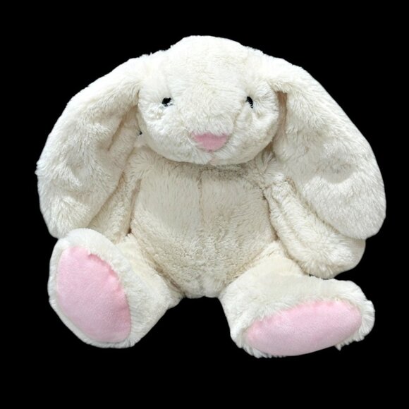 Kellytoy | Toys | Kellytoy White Bunny Rabbit Plush Rattle 1 Inch ...